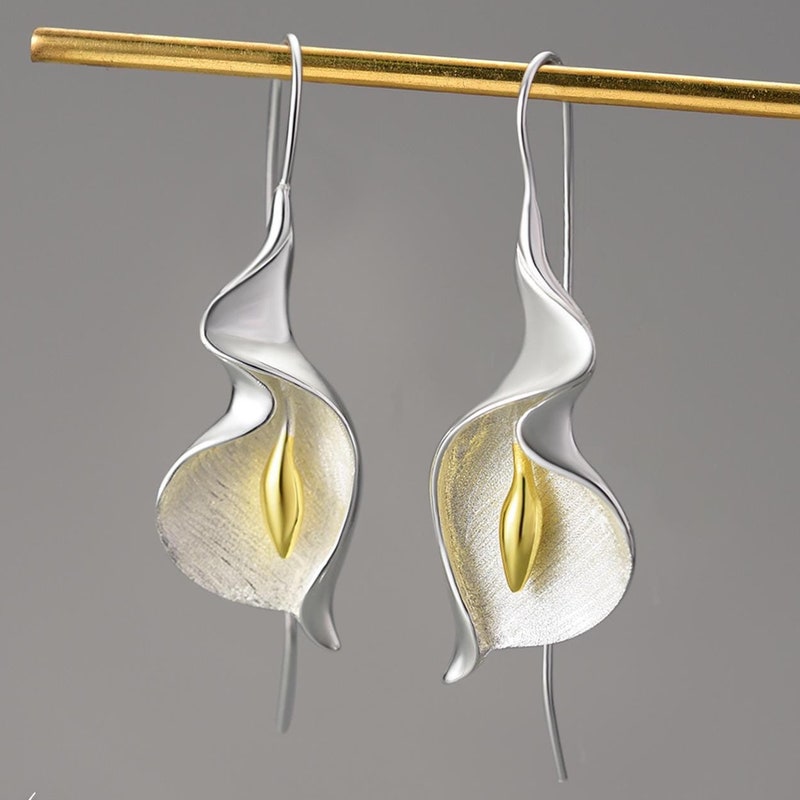 Nature Jewelry Calla Lily - Etsy