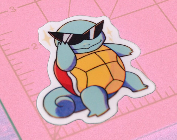 Squirtle Sticker - Waterproof Scratch Resistant - Etsy