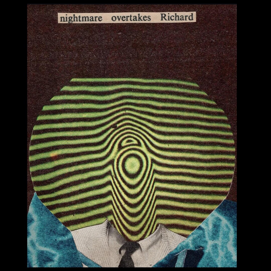 Richard Fell Too Far Into the Matrix - Handmade Collage - Etsy Canada