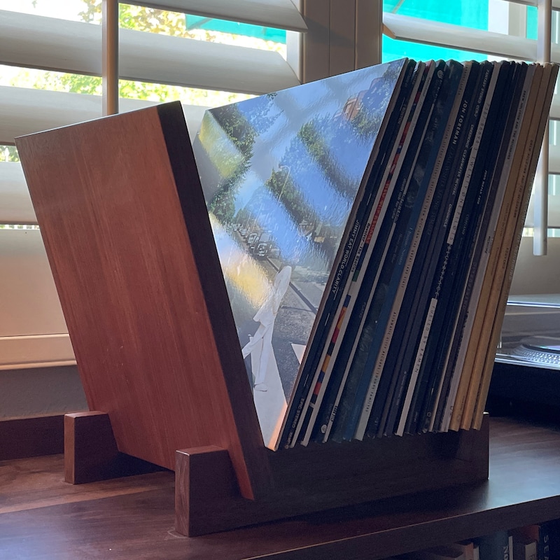 Vinyl Record Flip Rack - Etsy