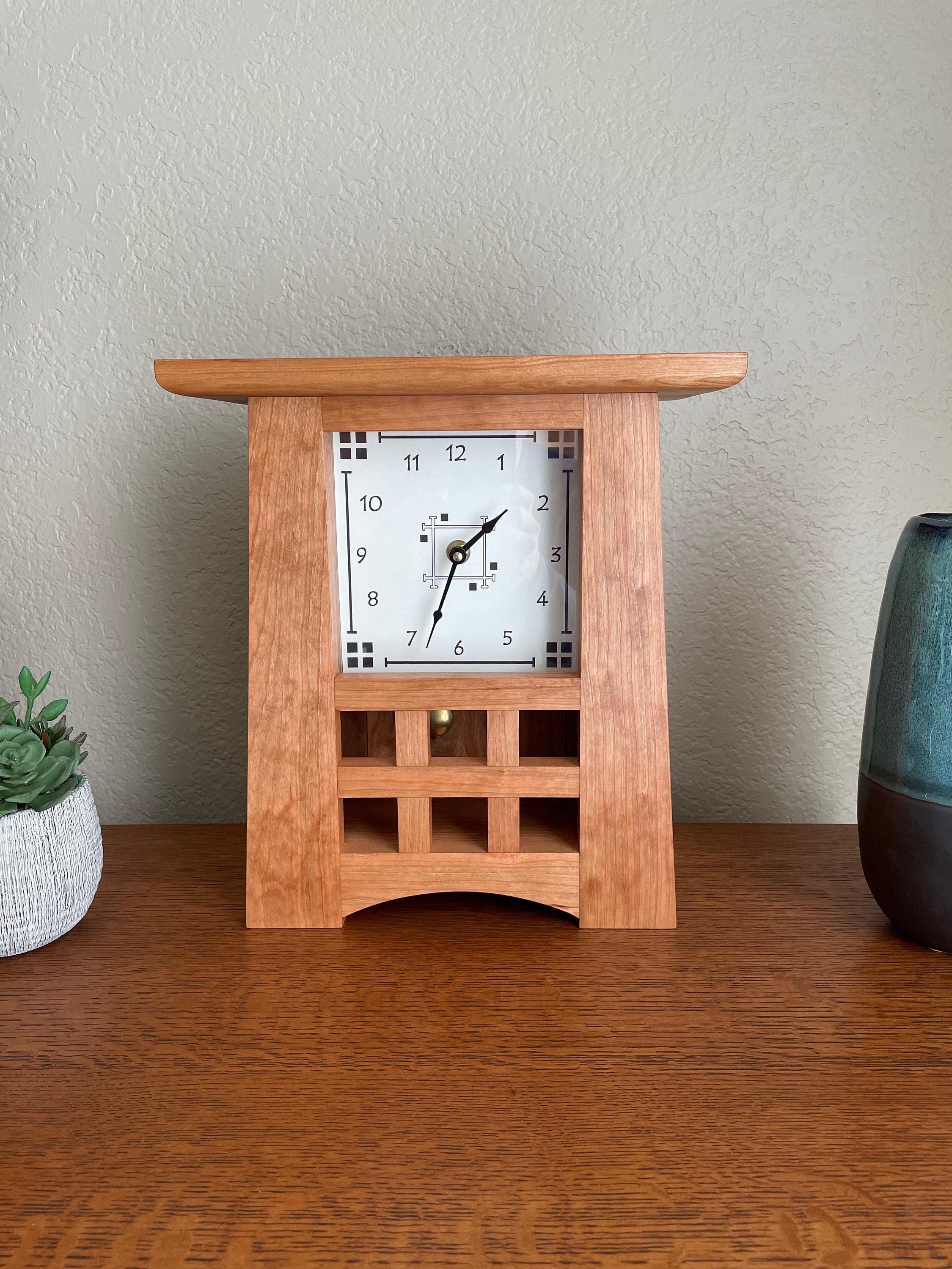 Mission/craftsman/arts & Crafts Clock - Etsy