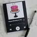 Graphic Spotify Happy Birthday to You Song on a Birthday Card With ...