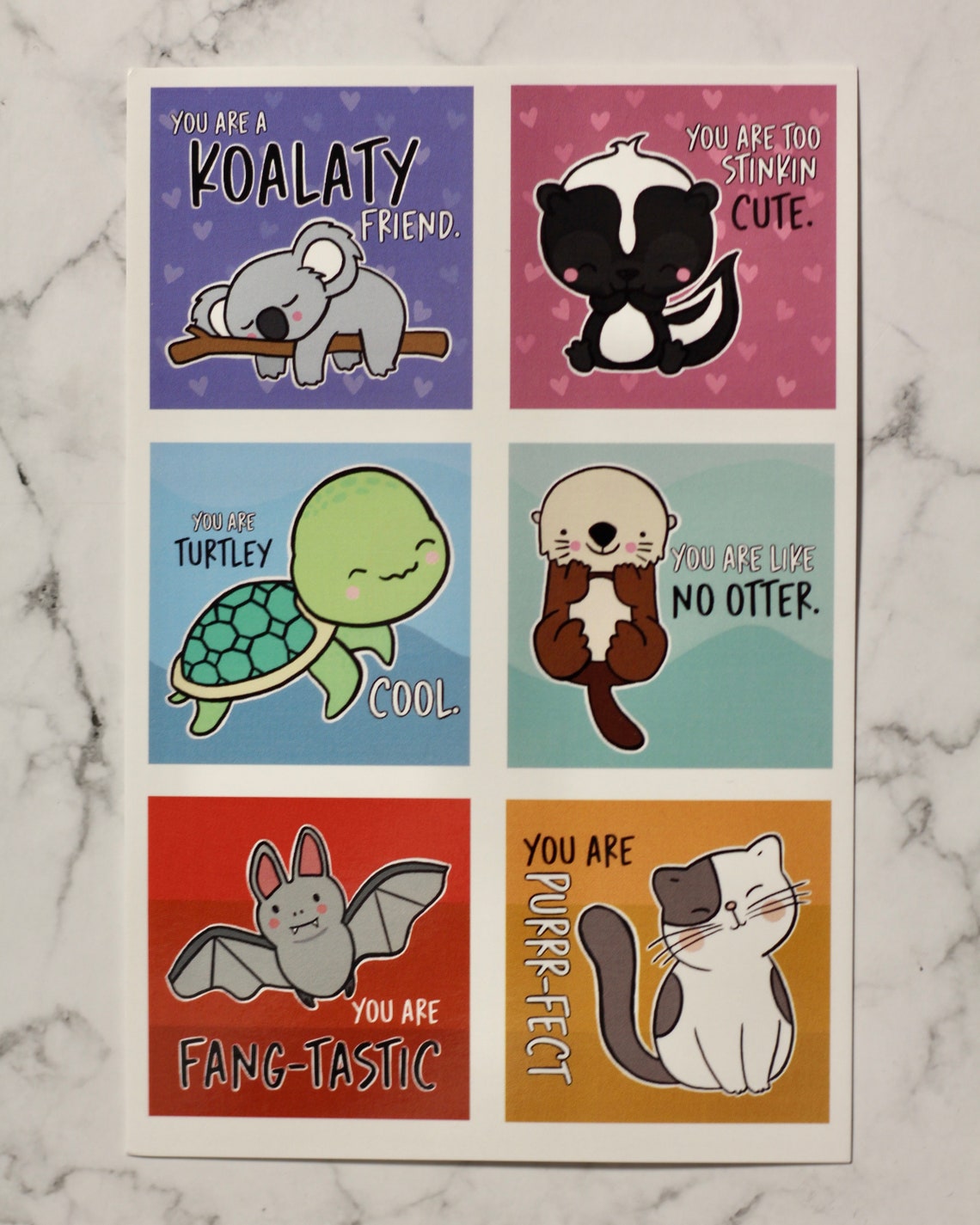 Class Set of Valentines Day Cards for Kids With to and From Backs 30 ...