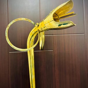 Pure Brass Celtic Carnyx War Horn- Authentic Designs Replica Carnyx ...