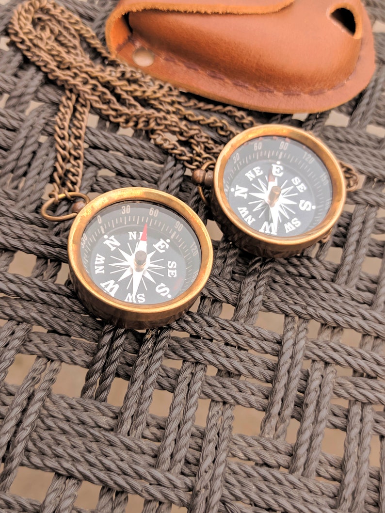 Your Tommy Your Tubbo Compass Necklaces Working Compass - Etsy