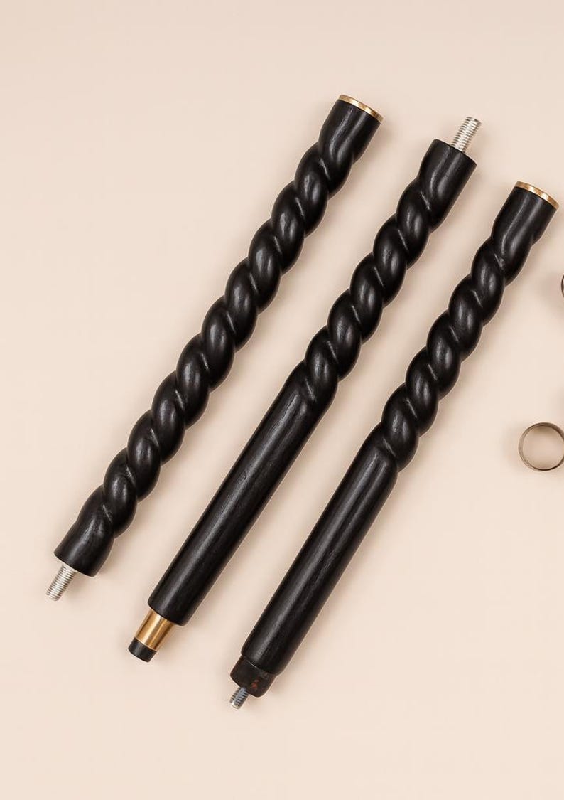 Brass Walking Stick, Detachable Sections Personalized Engraved Gift for ...
