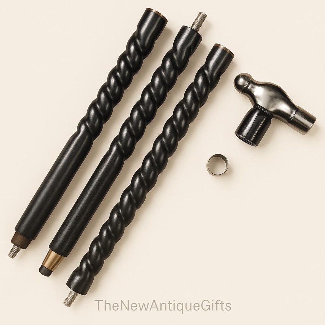 Personalized Hammer Handle Walking Stick – Custom Engraved Black ...