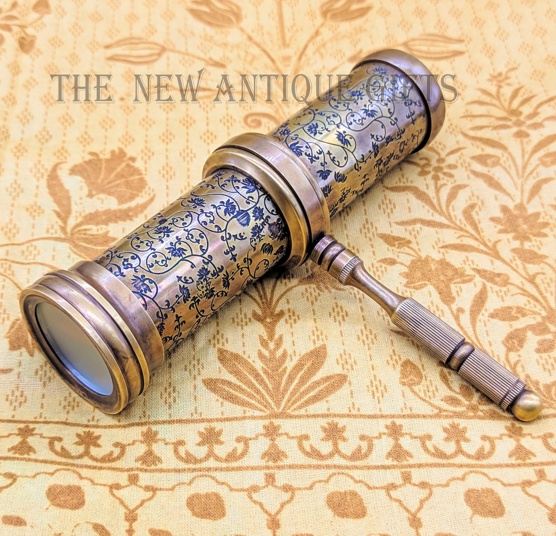 Handmade Brass Kaleidoscope, Working Kaleido, Kids Puzzle Gift, Best ...