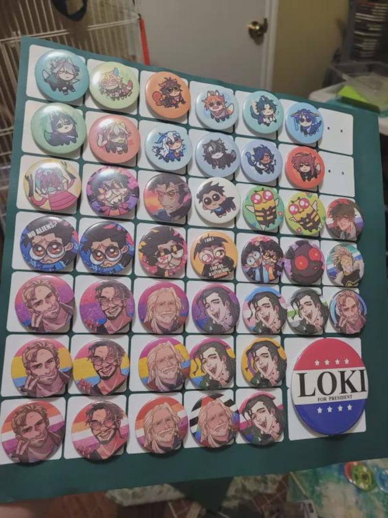 Thor Pride | Loki Pride Buttons 1.5" - Etsy