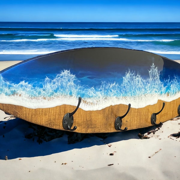 Surfboard Coat Rack - Etsy