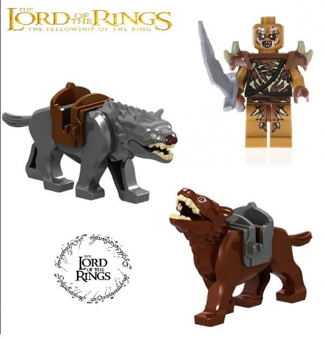 Lord of the Rings the Hobbit Warg Wolf / Warg Matriarch / Gundabad Orc ...