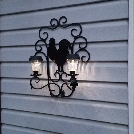 Rooster Solar Light | Etsy