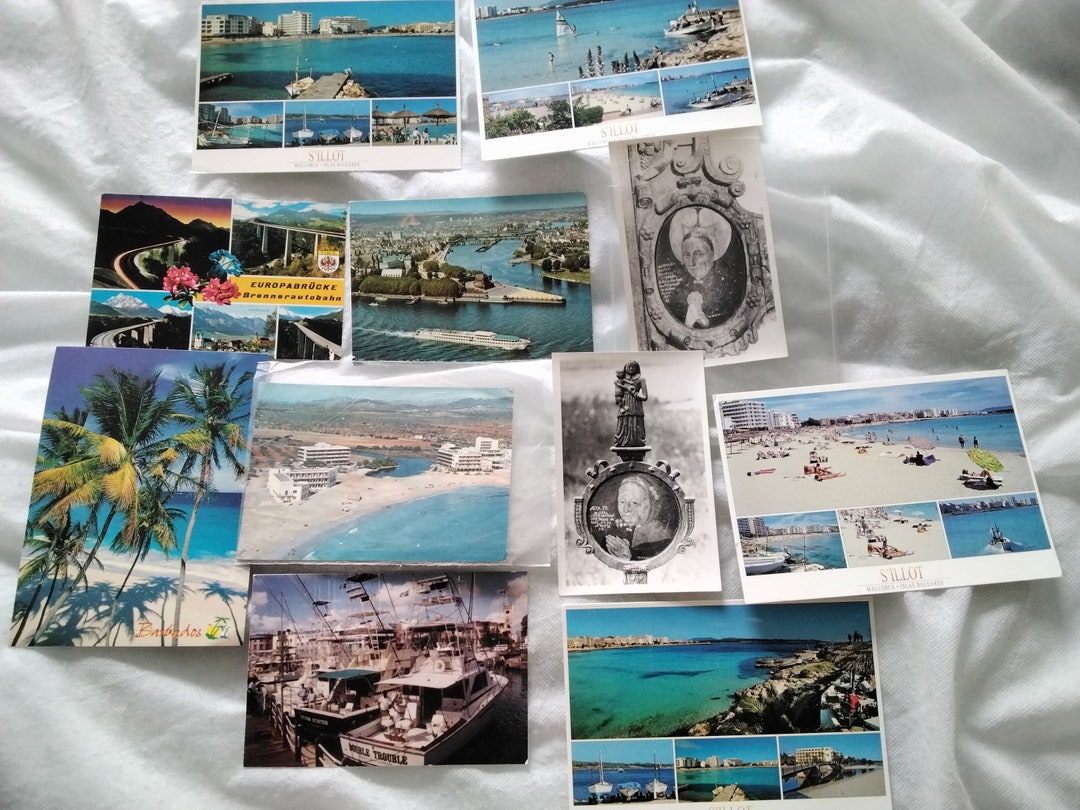 COLLECTION of POSTCARDS ..(x 11) ... Wide Variety ... Some Rare - Etsy