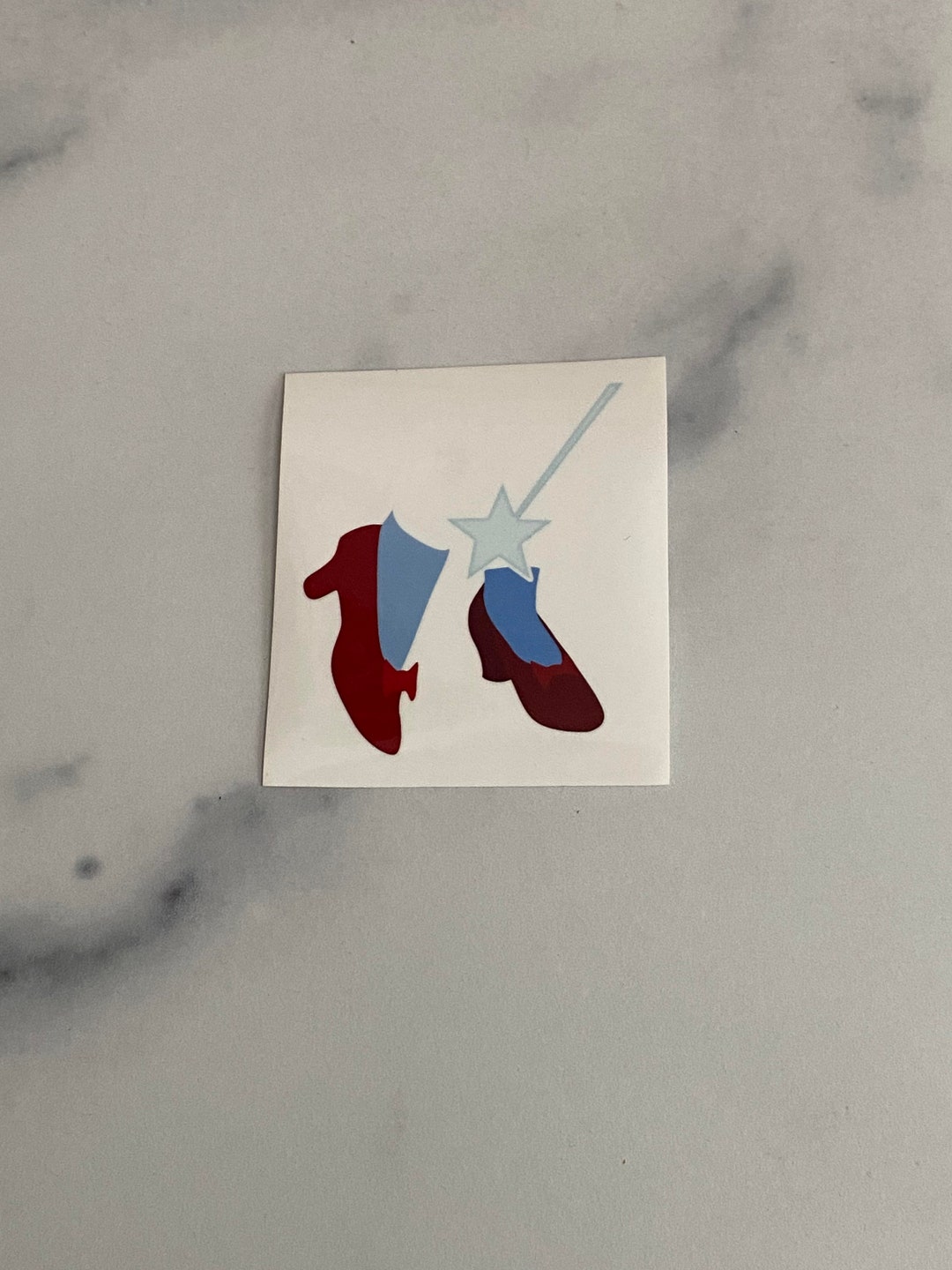 Magical Ruby Red Slippers | Wizard of Oz Inspired Stickers - Etsy