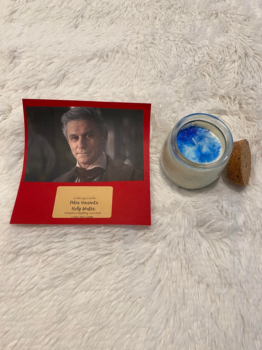 Peter Vincent's Holy Water Fright Night Inspired Soy Wax Candle - Etsy