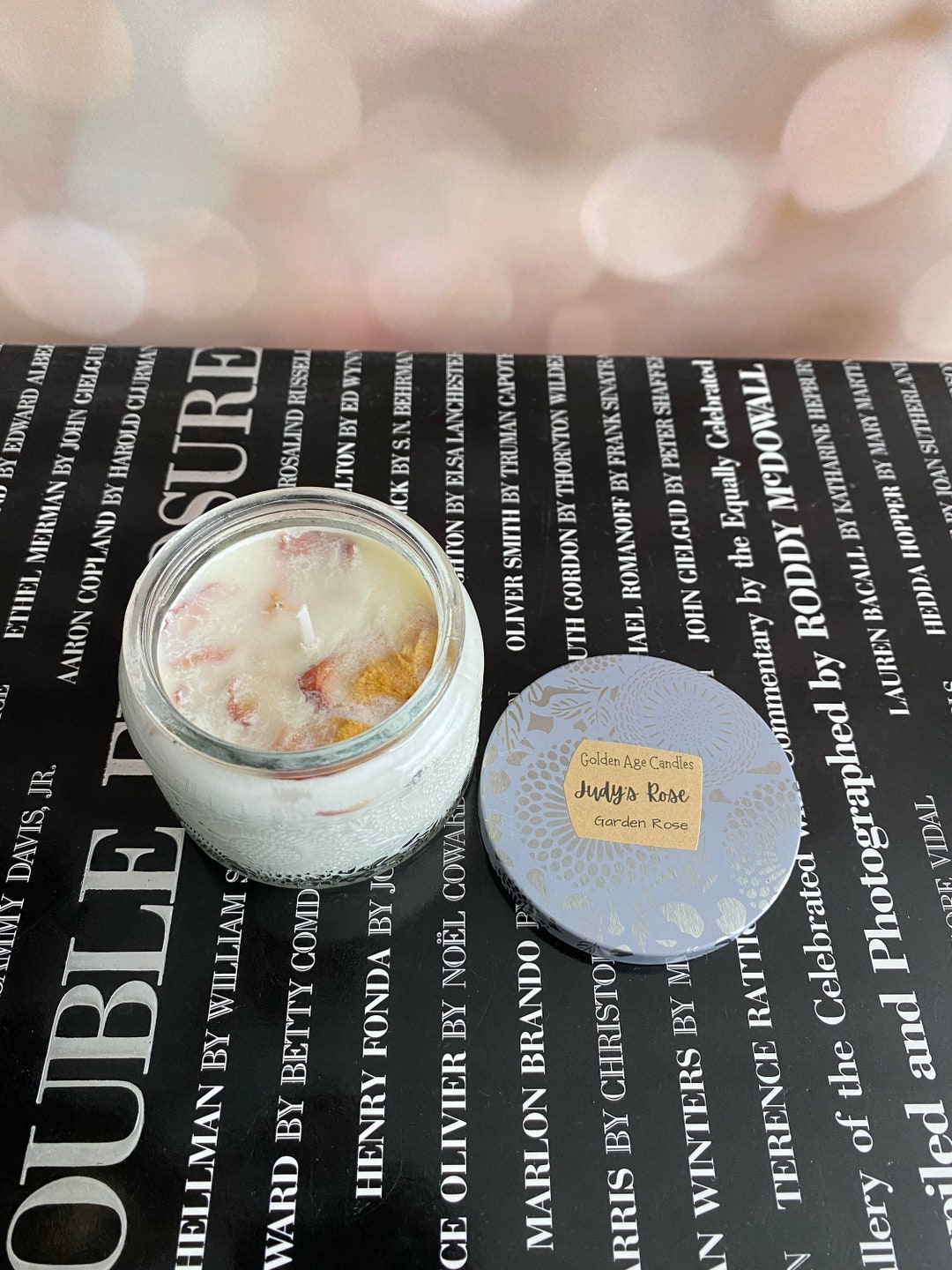 Judy's Rose Judy Garland Rose Infused Soy Wax Candle - Etsy