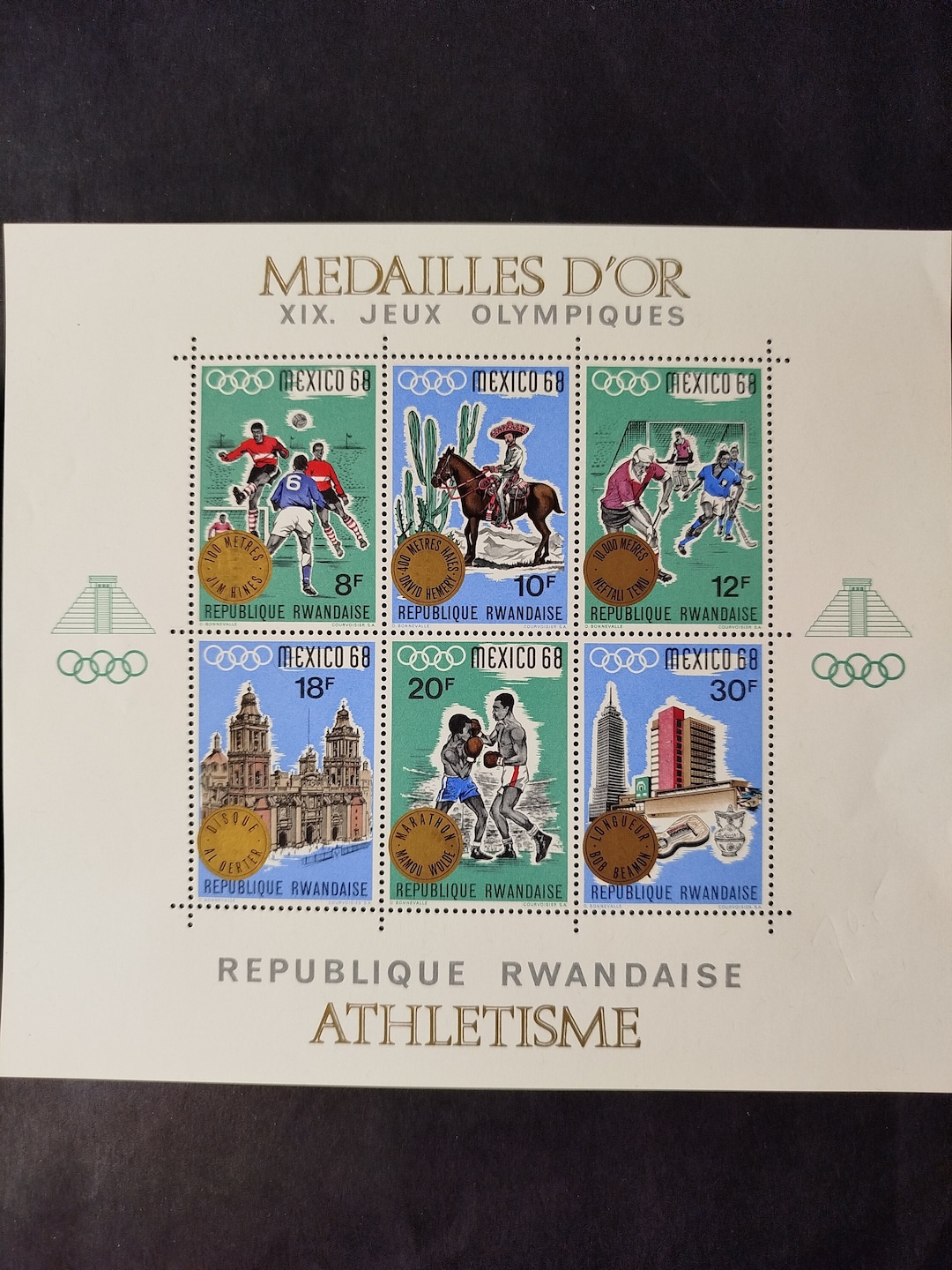 Old Postage Stamps. Rwandaise Timbres. Rare Postage Stamps. Philately ...