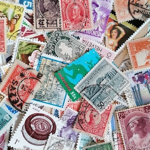 World Postage Stamps, Random Used Vintage| World Postage Stamps ...
