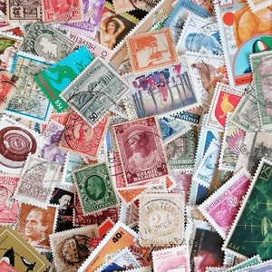 World Postage Stamps, Random Used Vintage| World Postage Stamps ...