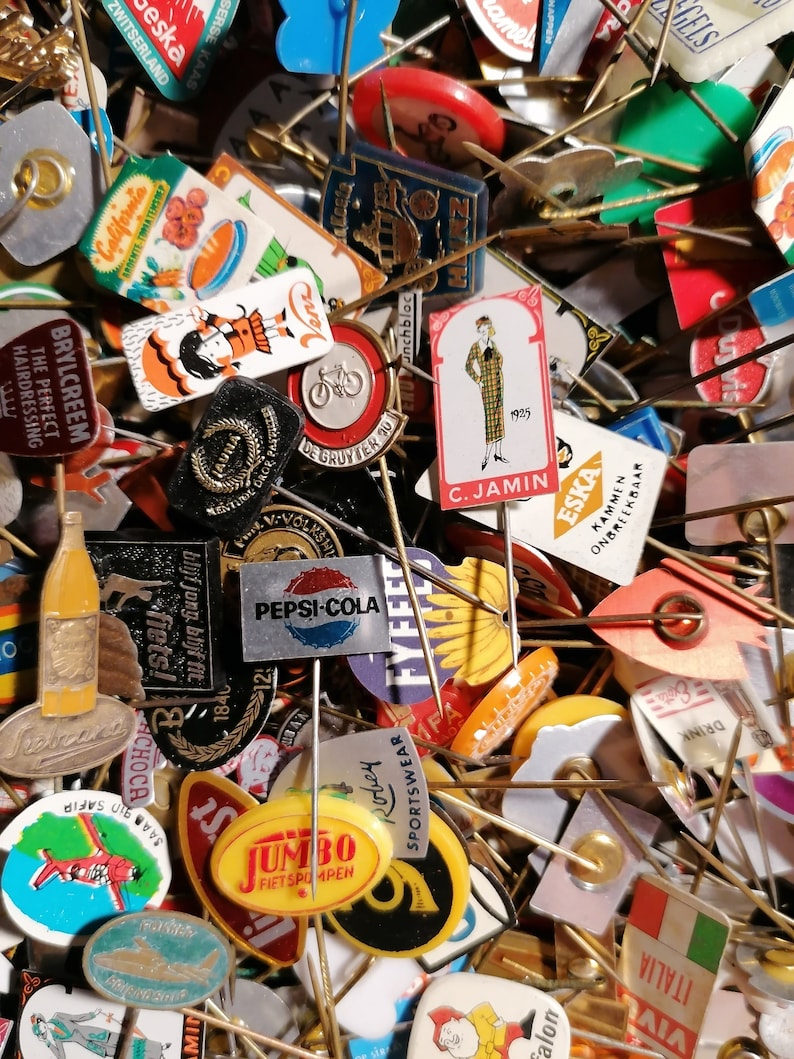 1000's Vintage Pins. Pins That Were Previously Issued as - Etsy