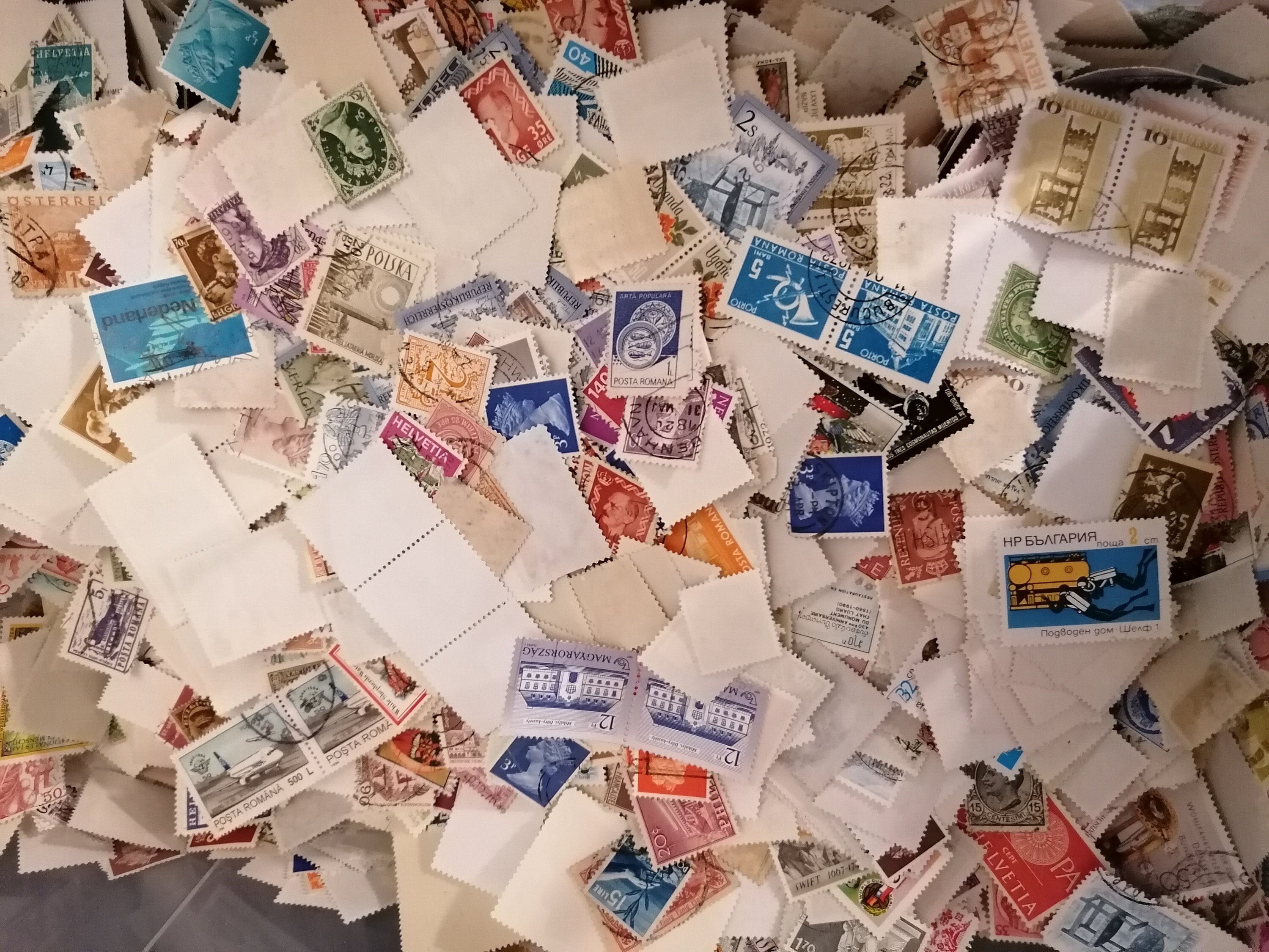 World Postage Stamps Random Used Vintage World Postage - Etsy Australia