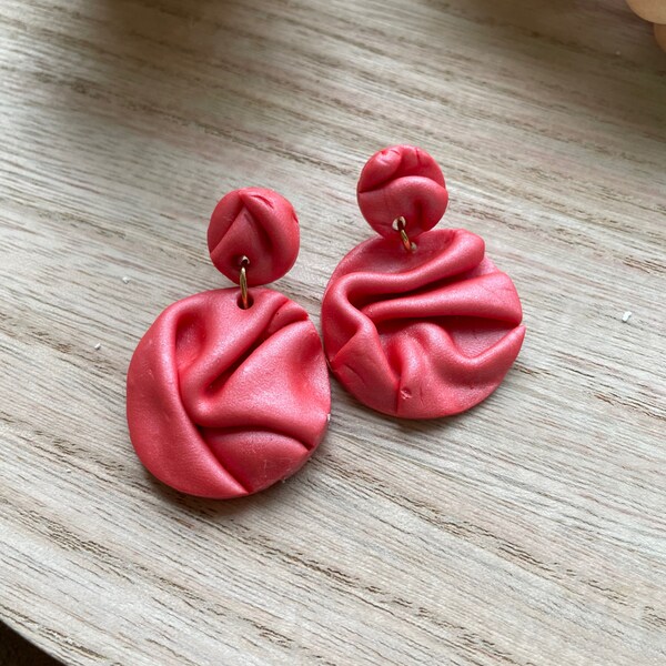 Silk Earrings - Etsy