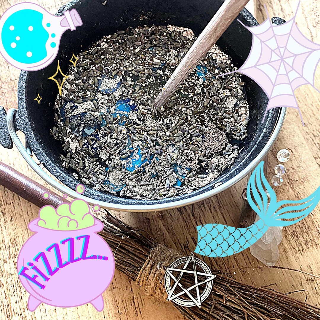 Magic Mermaid Wish Potion Kit With Amulet Necklace - Etsy