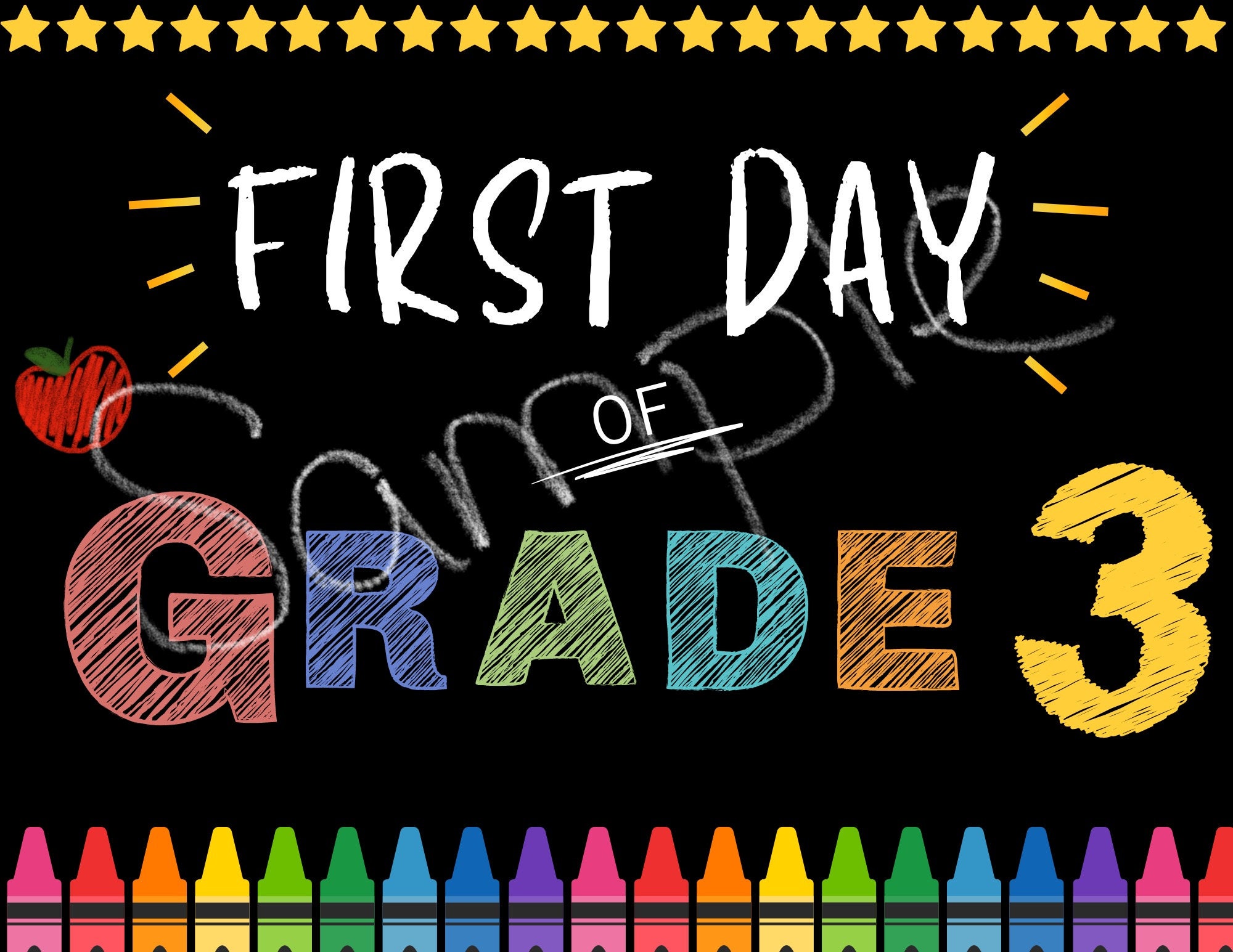 Grade 3 Back to School Digital Download - Etsy