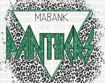 Mabank Panthers Png - Etsy