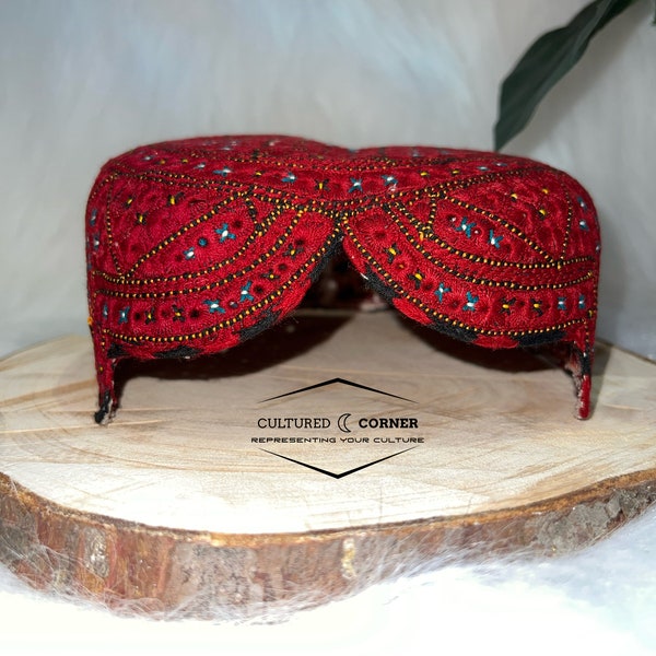 Indian Red Hat - Etsy