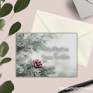 Christmas Printable Greeting Card, Festive Season,holiday Card,xmas ...
