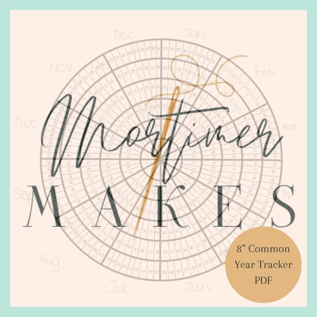 8” Temperature Tracker PDF Pattern - Temperature Hoop - Temperature ...
