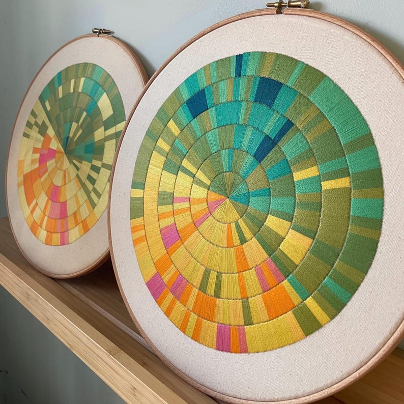 8” Temperature Tracker PDF Pattern - Temperature Hoop - Temperature ...