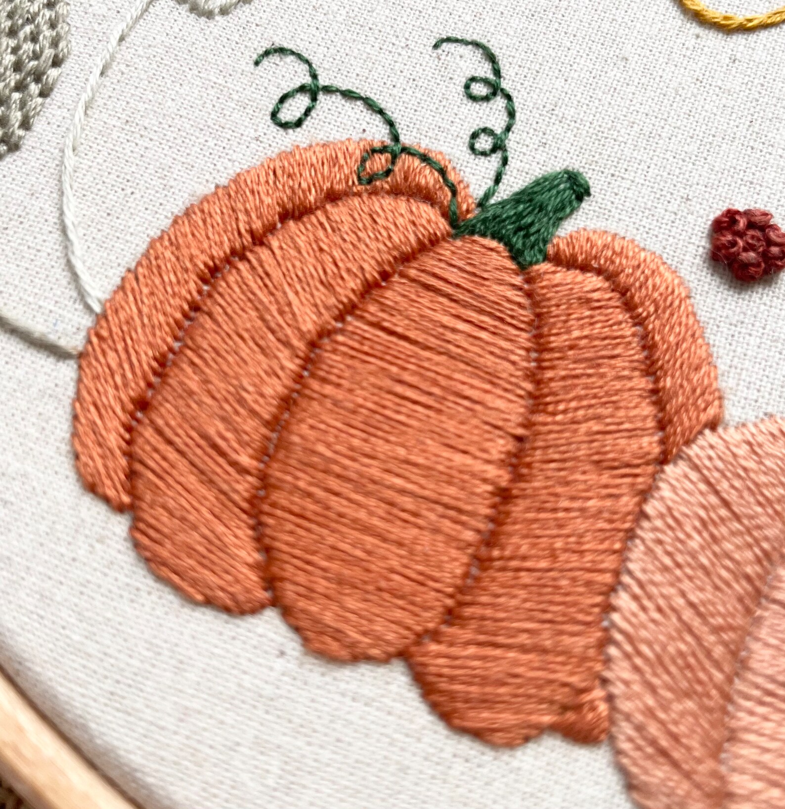 Hello Autumn PDF Embroidery Pattern - Etsy