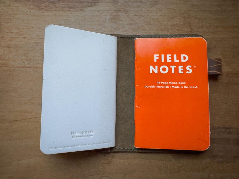 Field Notes Notebook Cover - Etsy