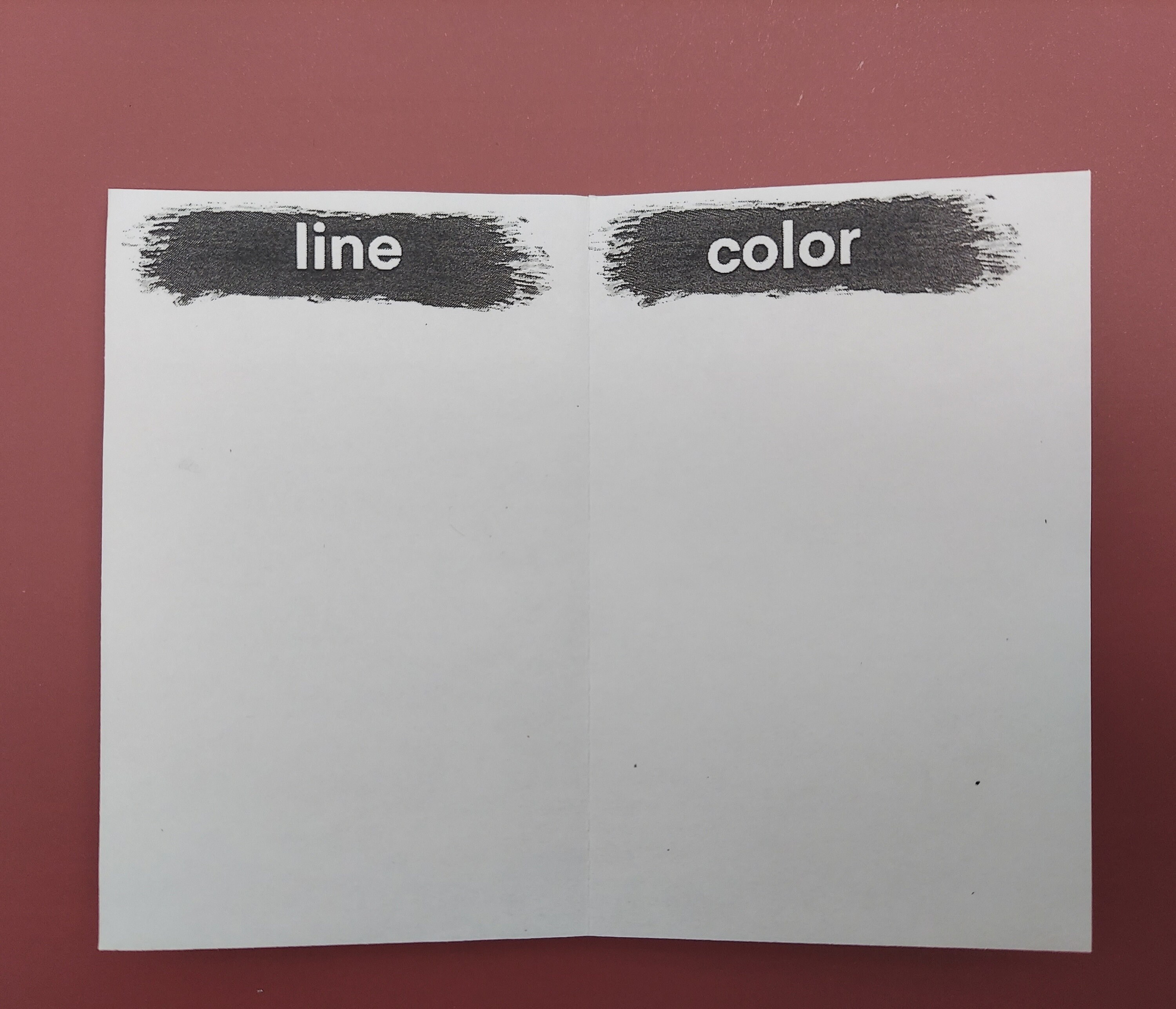Elements of Art Activity Mini Zine - Etsy