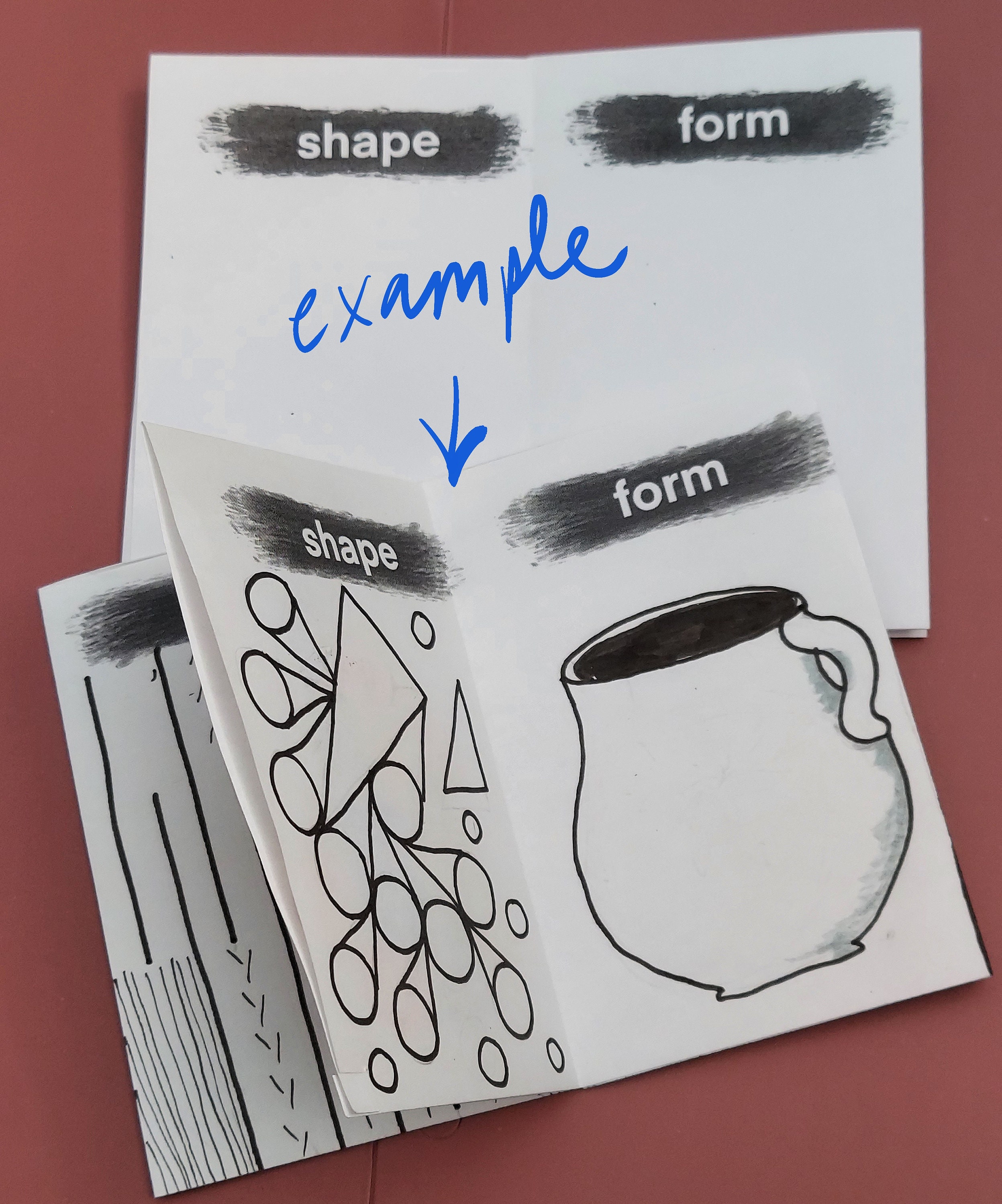 Elements of Art Activity Mini Zine - Etsy