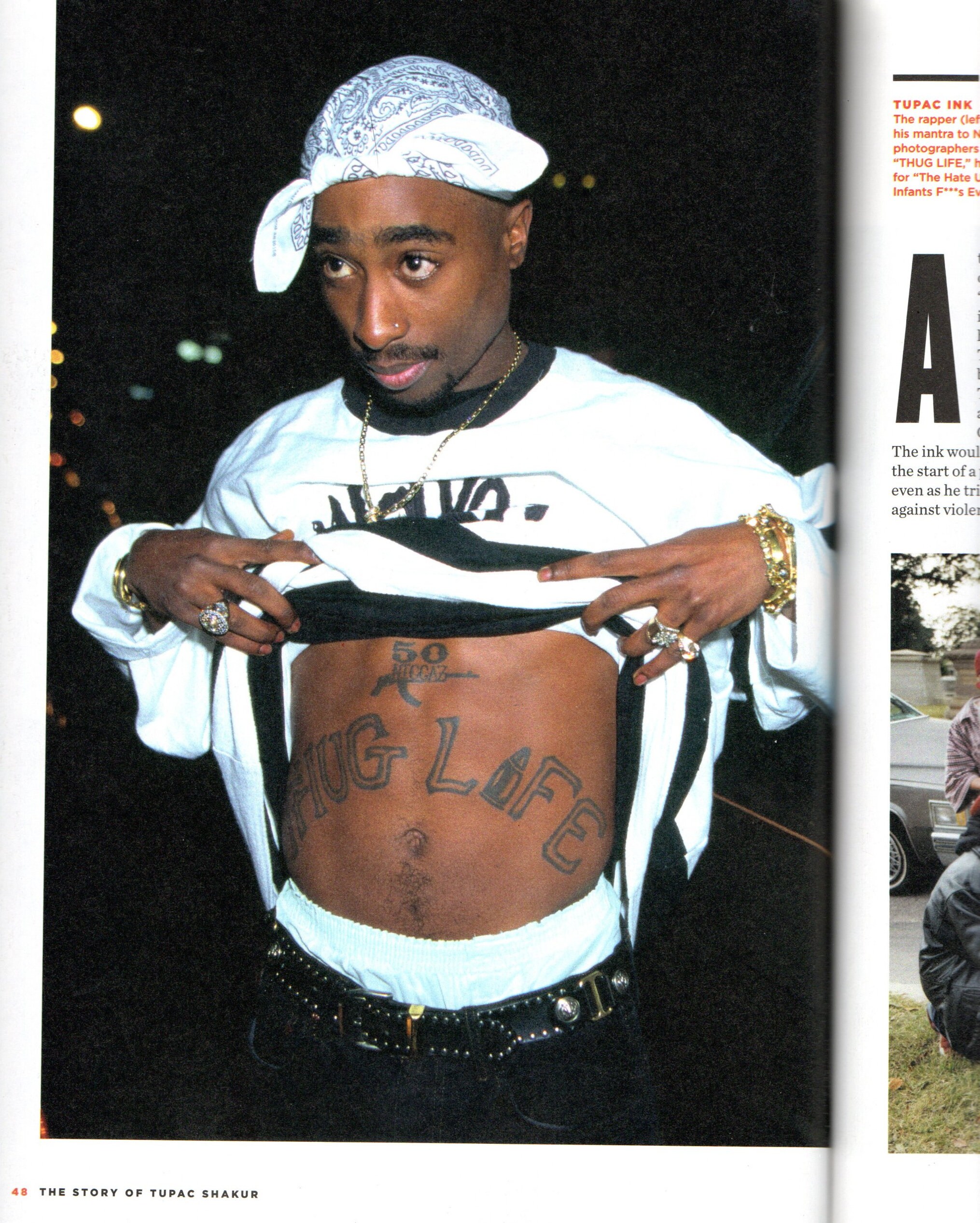 The Story of TUPAC SHAKUR Magazine 25 Years After His Death, His Legacy ...