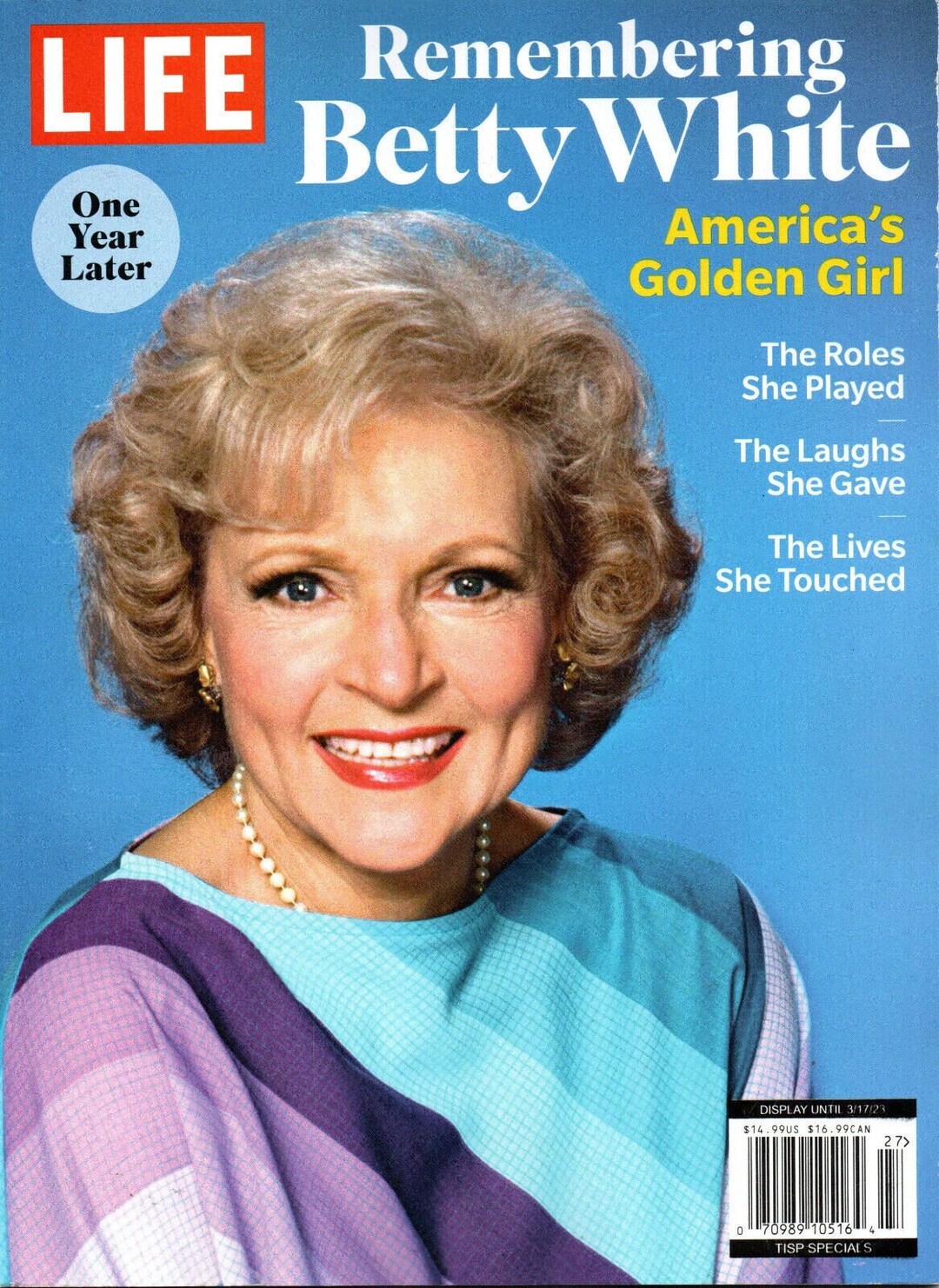 LIFE Magazine Remembering Betty White: One Year Later Winter - Etsy