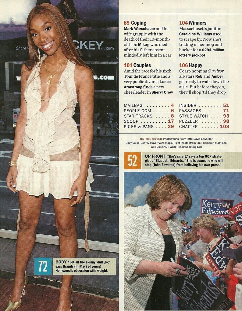 PEOPLE Magazine July 26 2004 Marc Anthony Jennifer Lopez Bob Guiney ...