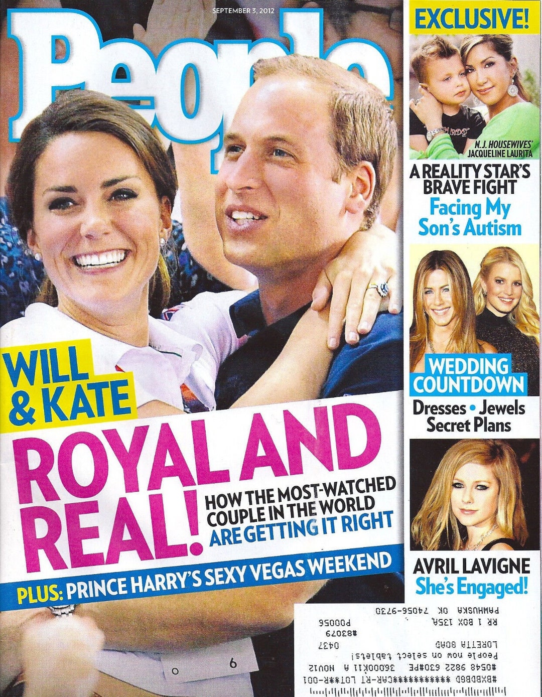 PEOPLE Magazine September 3 2012 Princess Kate & Prince William ...