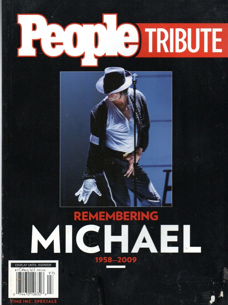 REMEMBERING MICHAEL JACKSON People Tribute Issue July 2009 98 - Etsy