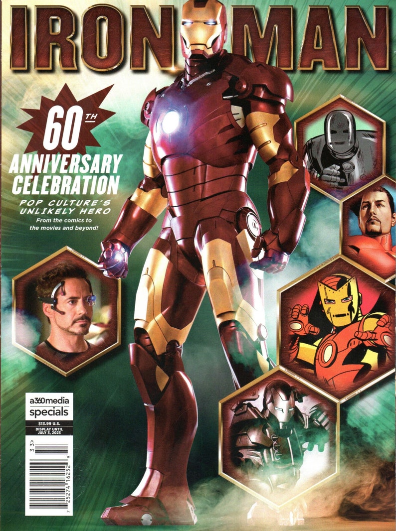 IRON MAN 60th Anniversary Celebration Magazine A360 Media, Summer 2023 ...