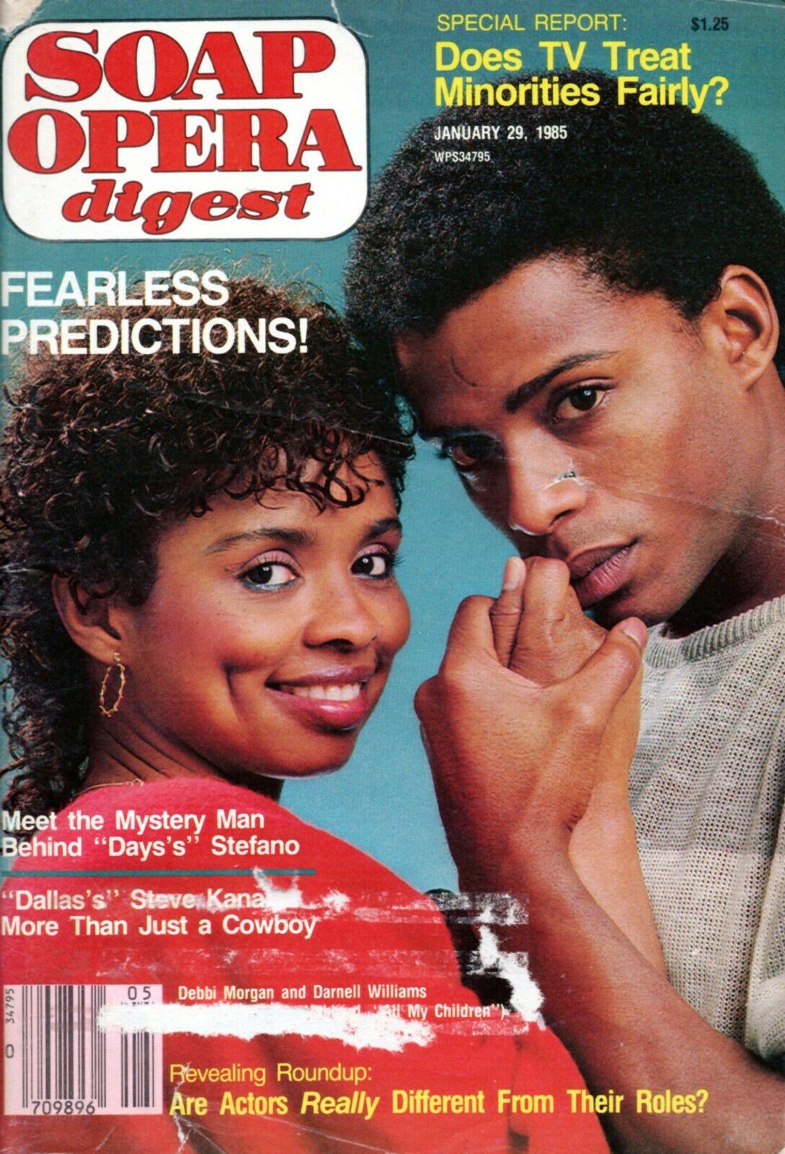 SOAP OPERA DIGEST Magazine January 29 1985 Debbi Morgan Darnell ...