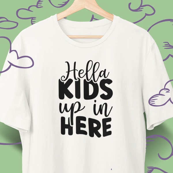 Hella Kids up in Svg - Etsy