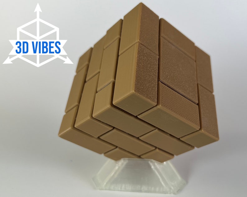 Brick Block Puzzle Box Super Mario - Etsy