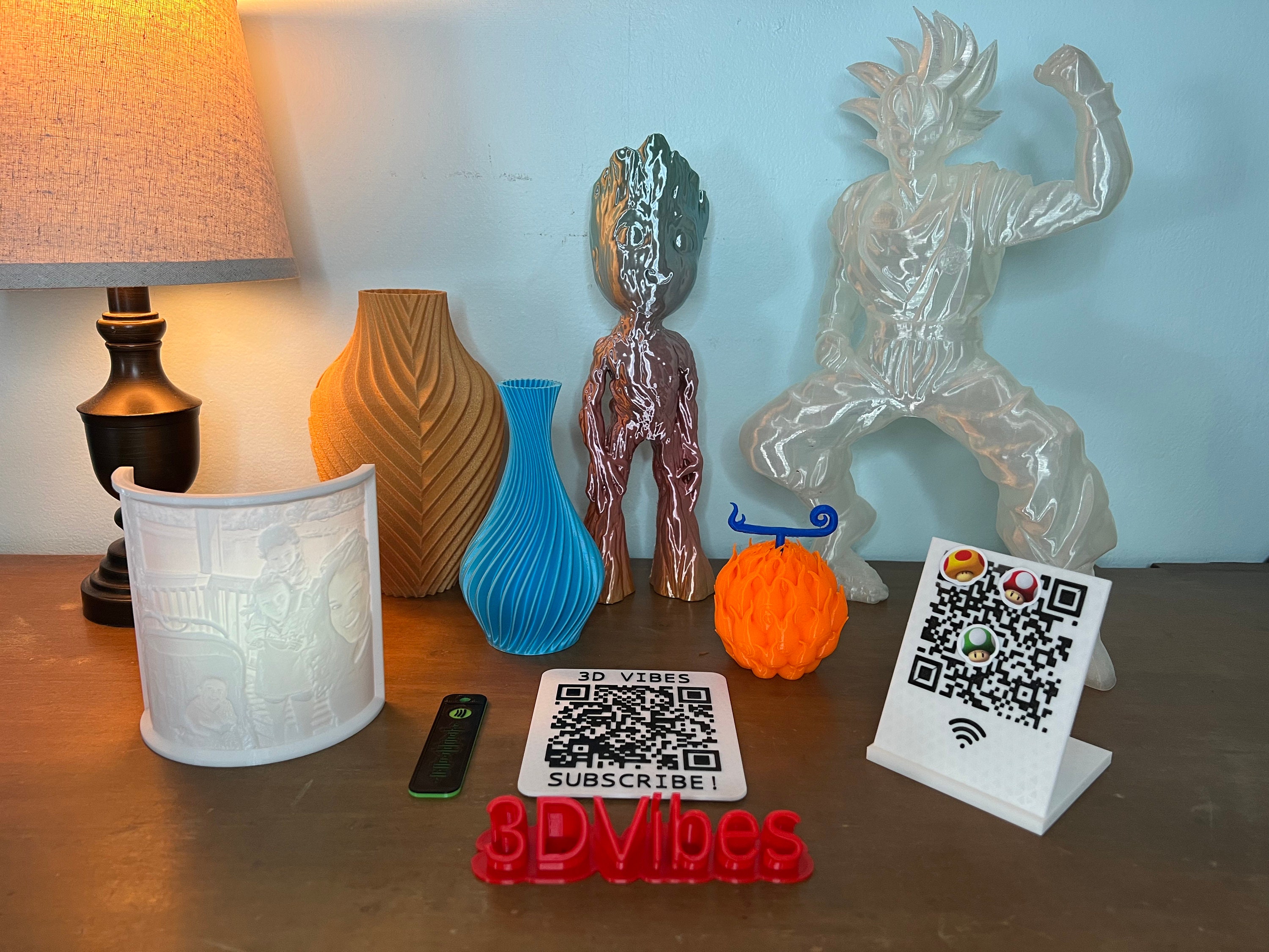 Custom 3D Printed QR Code Stand - WIFI Access - URL Link - Etsy