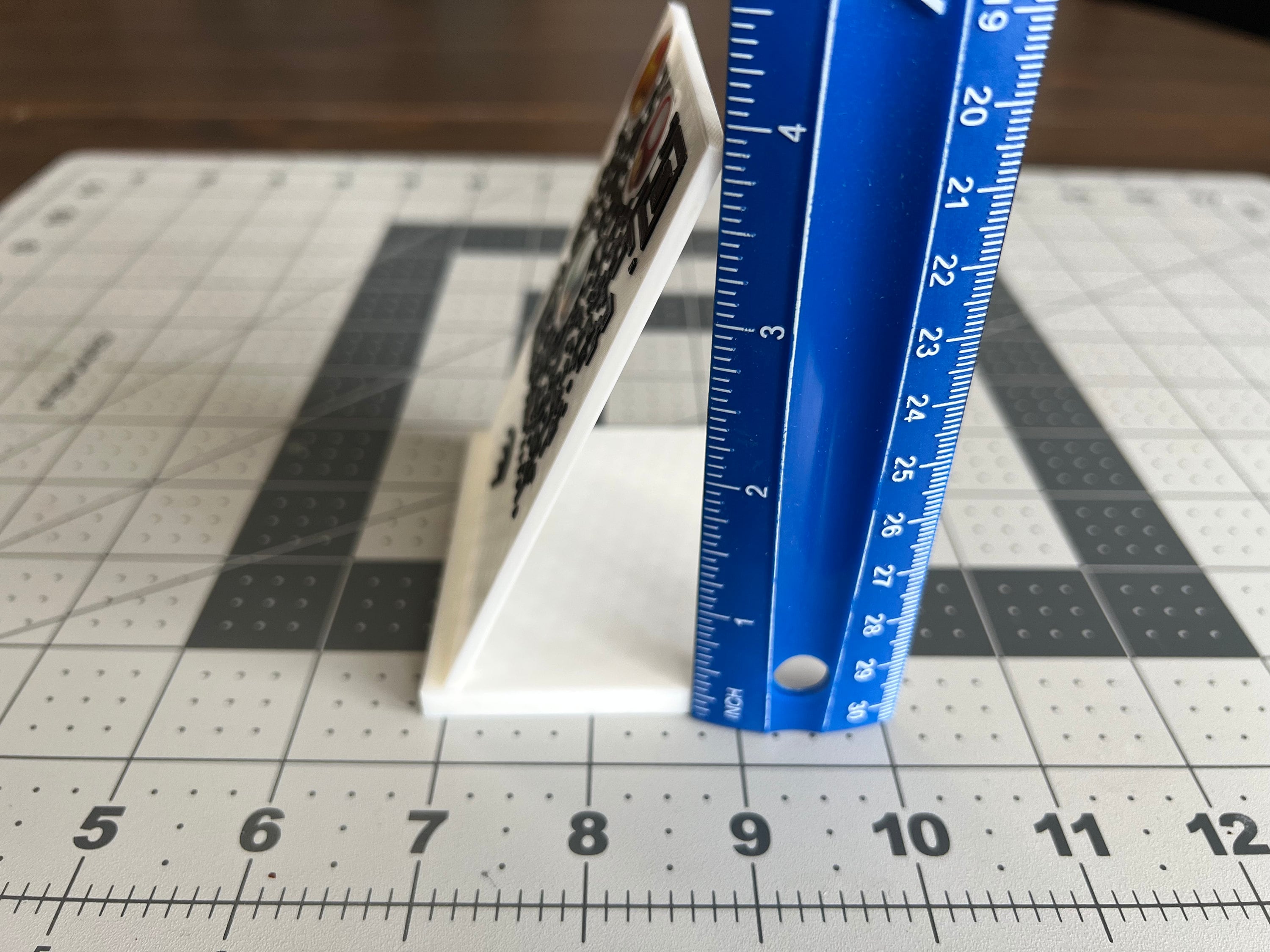 Custom 3D Printed QR Code Stand - WIFI Access - URL Link - Etsy