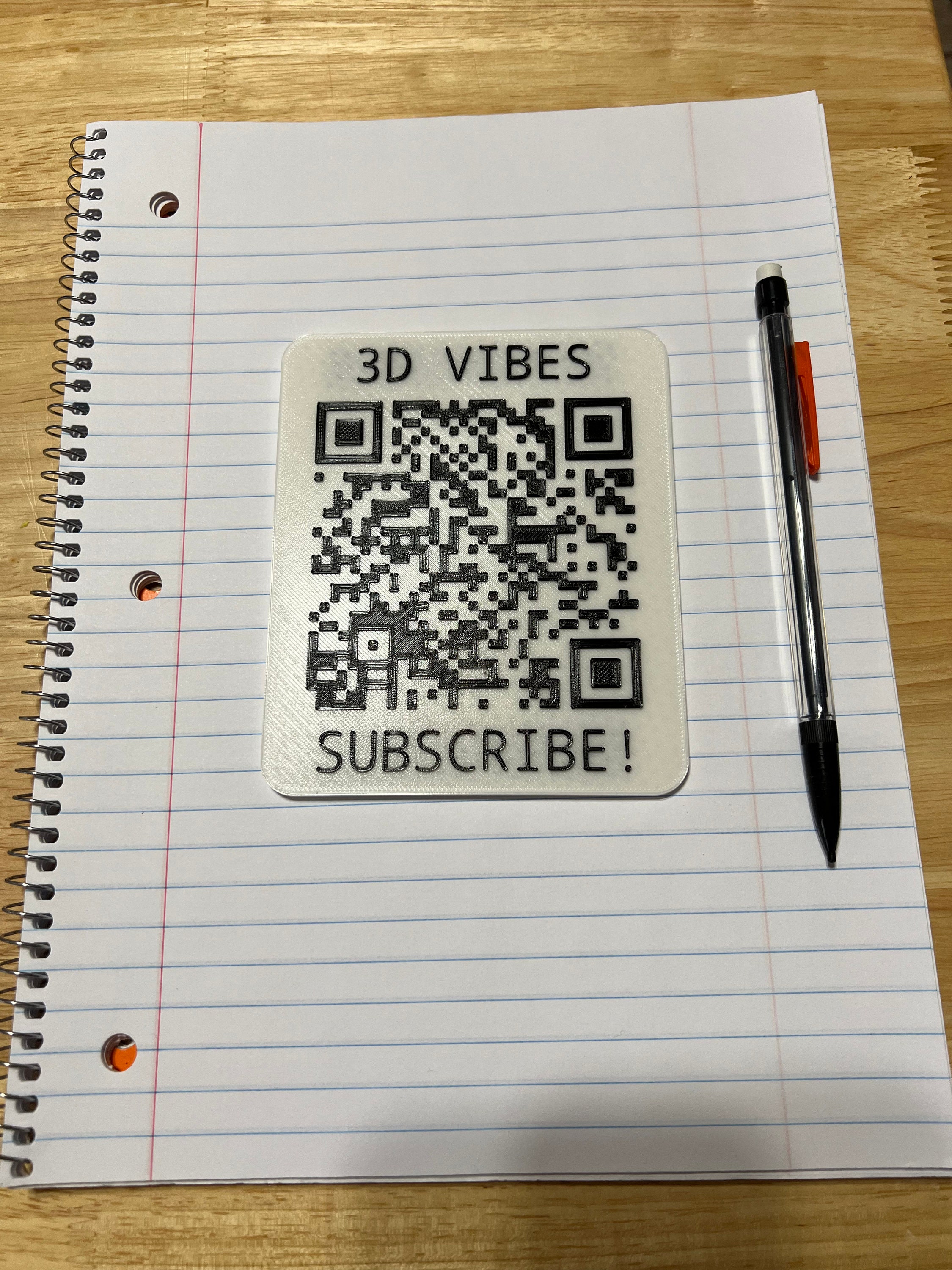Custom 3D Printed QR Code Sign WIFI Access URL Link - Etsy