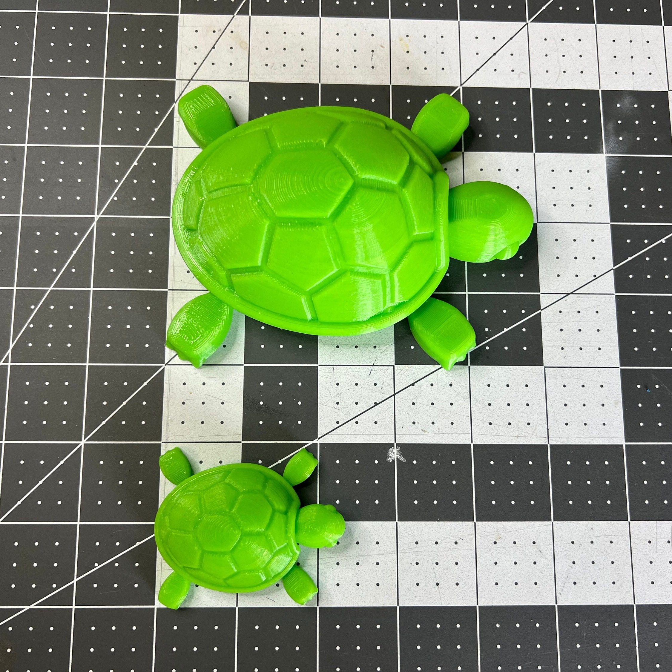 3D Printed Large Cute Baby Turtle Articulated Head and Legs - Etsy